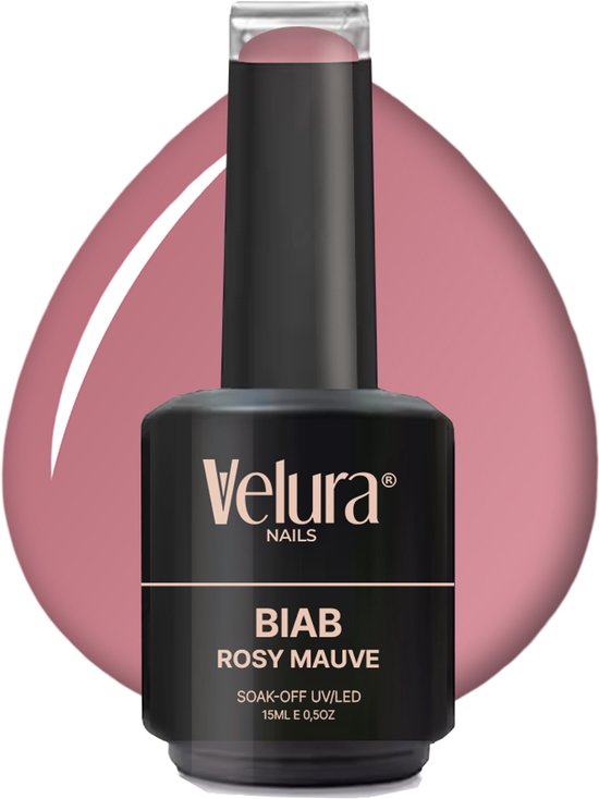 Velura® BIAB - Builder in a Bottle - 15ml Rosy Mauve - Liquid Builder ...