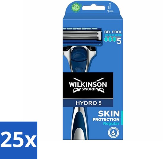 25 x Wilkinson - Navulmesjes - Hydro 5 Skin Protection Scheermes ...