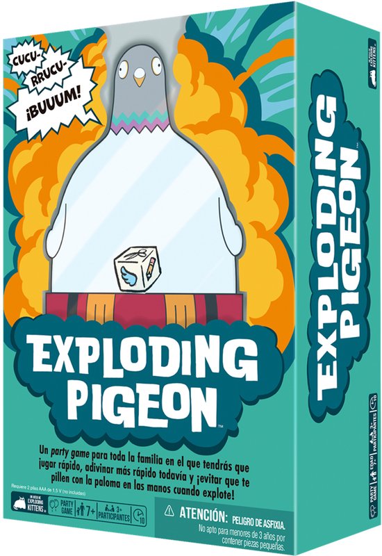 Asmodee Exploding Kittens EKIEP01ES, Kaartspel, Feest, 7 jaar, 10 min | Games | bol