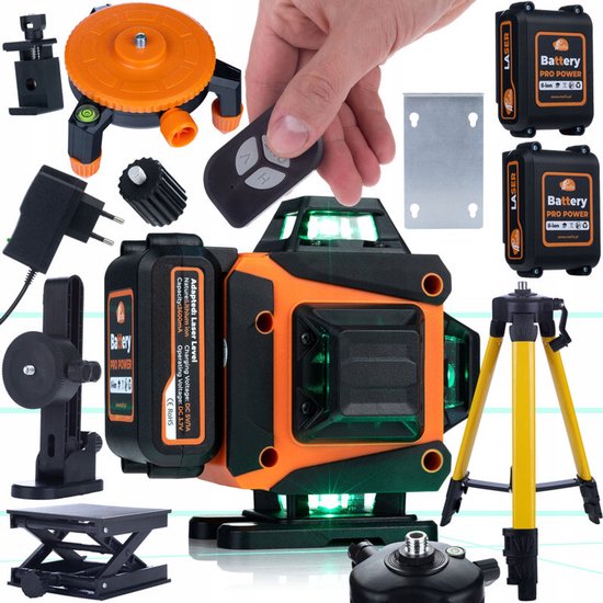 Kruislijnlaser – Lijnlaser – Laserwaterpas – Zelfnivellerende Laser ...