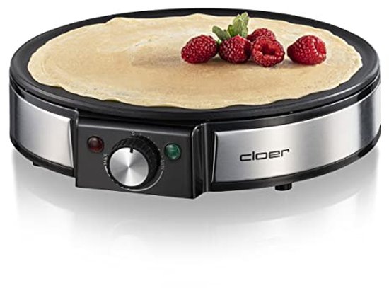 Grote Crêpes Maker voor Hartige en Zoete Crêpes - Ø 30 cm, 1200 W ...