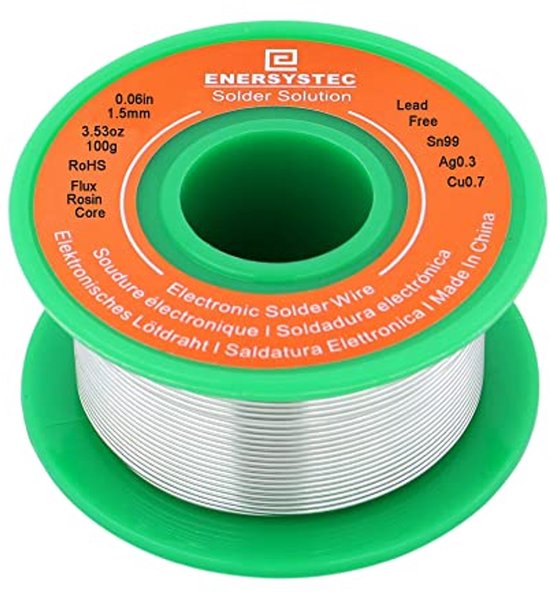Loodvrije Soldeerdraad 1.5mm 100g voor Elektronica - Hoogwaardige Rosin ...