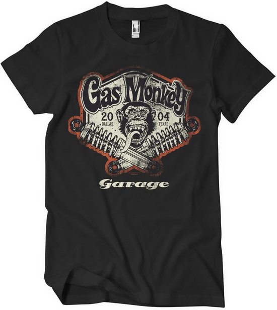 Gas Monkey Garage T-Shirt Spring Coils T-Shirt GMG-1-GMG064-H76-7 Black ...