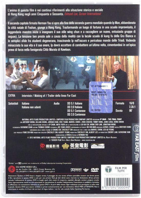 Yip Man: Jung gik yat zin [DVD] (Dvd), Gillian Chung | Dvd's | bol