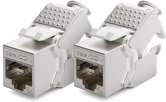 Keystone Module CAT 6a Jack - Volledig Afschermd STP RJ45 ...