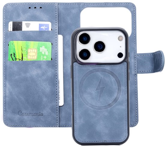 Casemania – Bookcase 2-1 MagSafe – iPhone 17 Pro Max - Gijs | bol