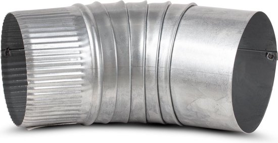 Bocht 45° Gegalvaniseerd 0.5mm (100mm) | bol.com