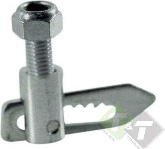 Valsluiting schroefbaar, M12 met 25mm schroefdraad | bol.com