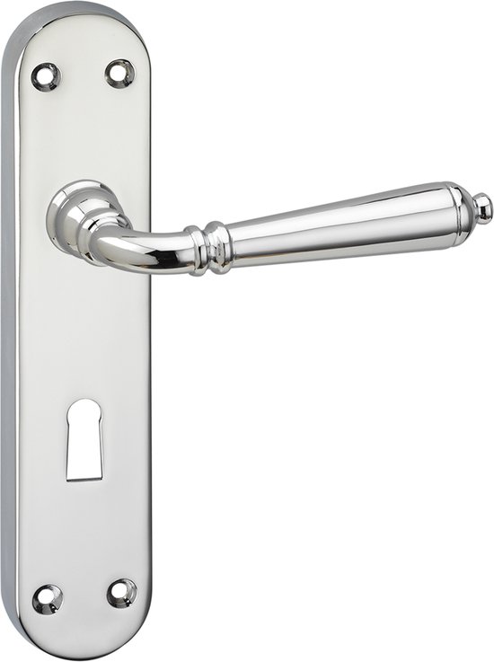 Impresso Queens Deurklink – Deurbeslag – Ovaal – Deurschild met ...