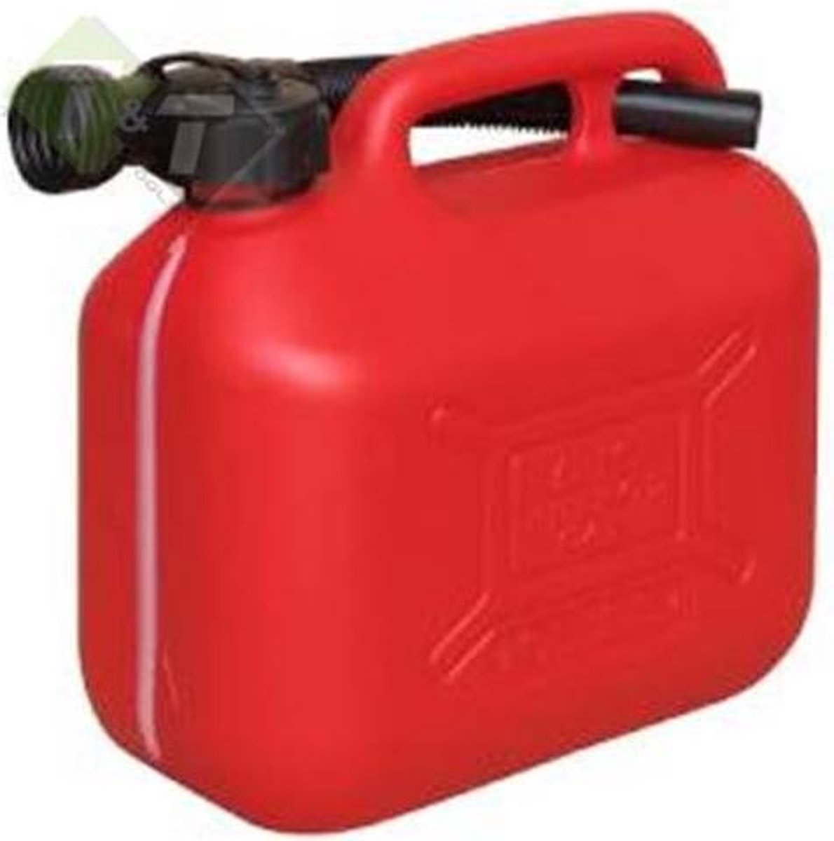 Benson Jerrycan met Vloeistofindicator - 5 Liter - Rood | bol.com