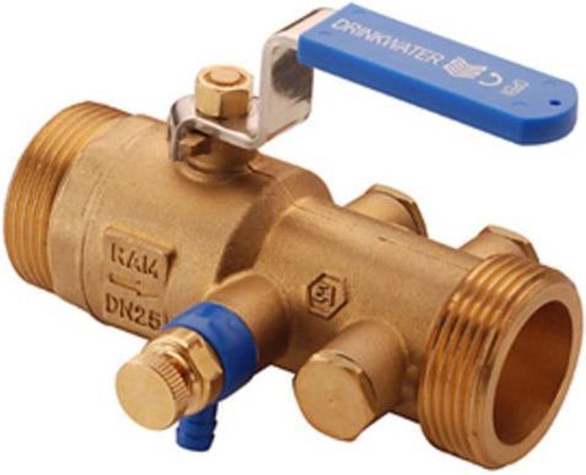 Raminex TBE EA RAM terugstroombeveiligingseenheid vlakdichtend 1 1/4 x1 ...