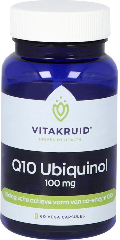 VitaKruid Q10 Ubiquinol 100 mg 60 vegicaps | bol