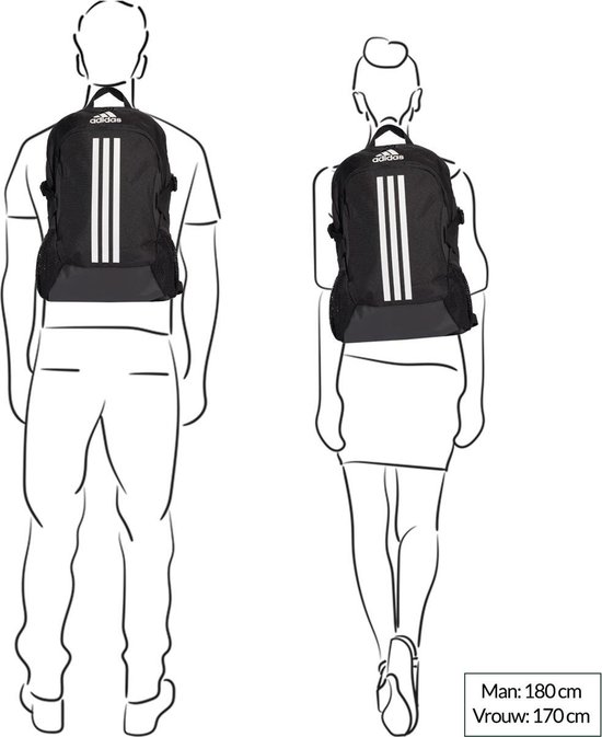 Adidas Training Power V Backpack black | bol