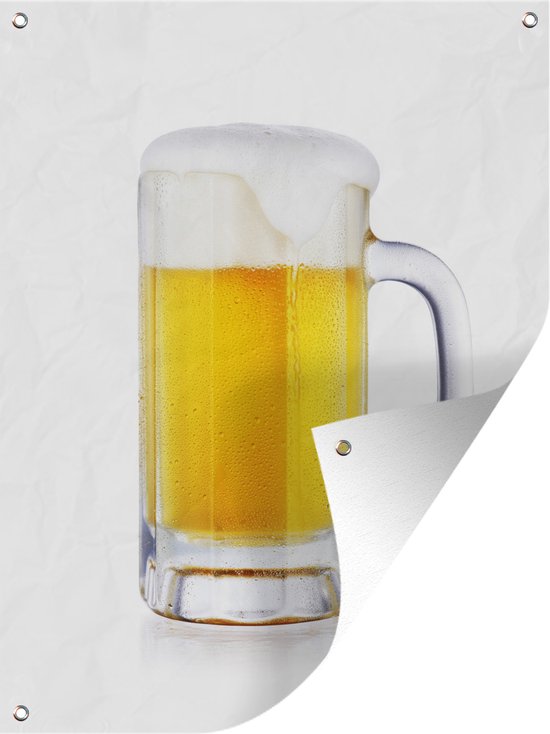 Tuin decoratie Pul bier - 30x40 cm - Tuindoek | bol.com