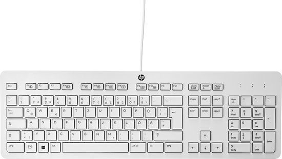 HP Z9H49AA#ABB USB Business Slim Keyboard (Grey - Grijs, standaard US ...