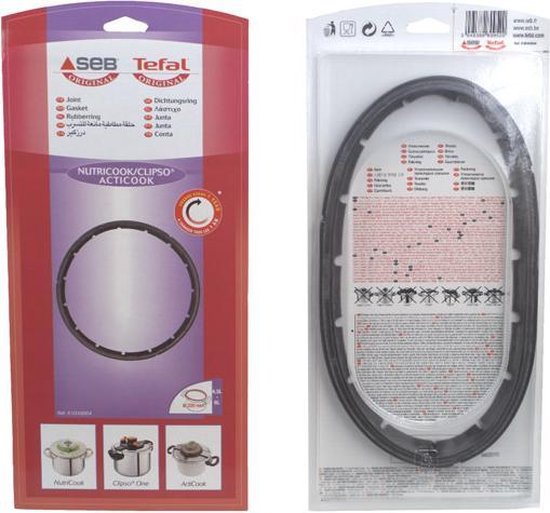 SEB - AFDICHTINGSRUBBER SNELKOOKPAN 4,5L / 6L - DIAM 220MM - NUTRICOOK ...