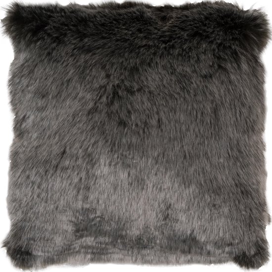 Kussen Donsie Antraciet 45 x 45 cm | bol