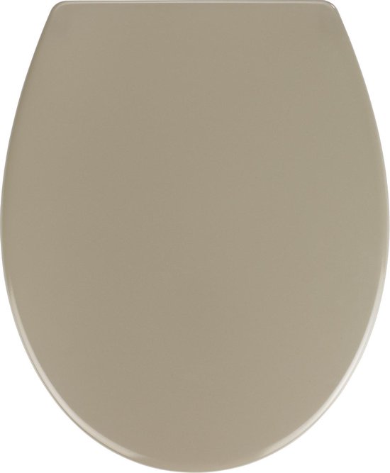 Wenko Wc-bril Samos 37,5 X 44,5 Cm Duroplast Taupe | bol