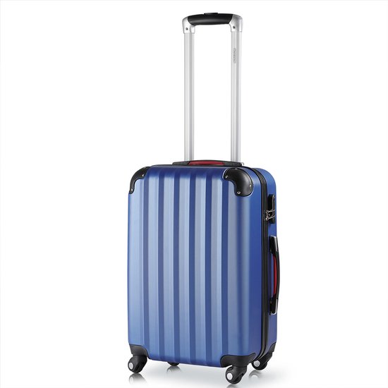 Monzana Hard case koffer Baseline L navyblauw | bol
