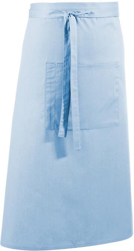 Restaurant schort lang Light Blue I PR158 11 kleuren | Bar Apron ...