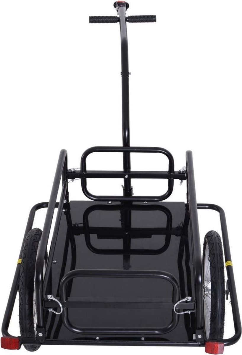Luxe Fiets Transportkar - Fietskar Voor Bagage Goederen & Boodschappen ...