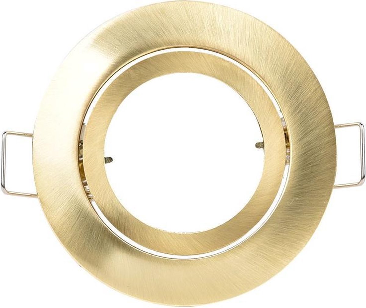 Inbouwspot rond goud kantelbaar bajonetsluiting voor GU10 | zaagmaat ...