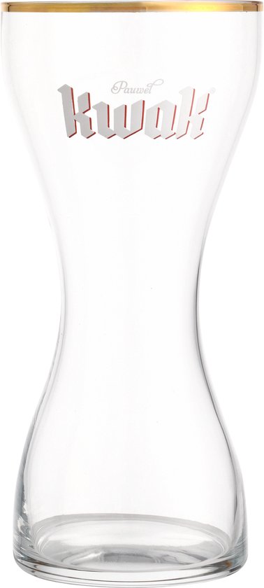 KWAK Authentieke Belgische Kutscherglas Bierglazen – Set van 6 Glazen van 33 cl –... | bol