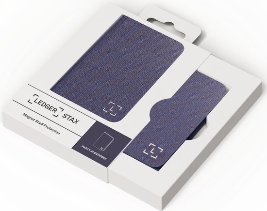 Ledger Stax Magnet Shell - Party Aubergine | bol