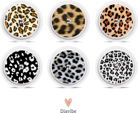 Freestyle Libre 2 Sensor Stickers Luipaard - Sensorpleister - Freestyle ...