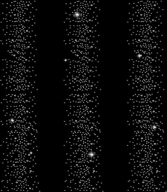 6 vel glitter strass strijkapplicaties - kristal strass stickers ...