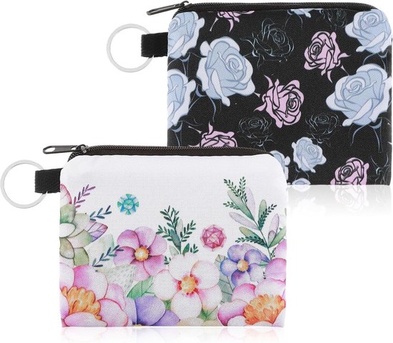 Bloem Verandering Portemonnee Leuke Rits Coin Bag - Cartoon Handige ...
