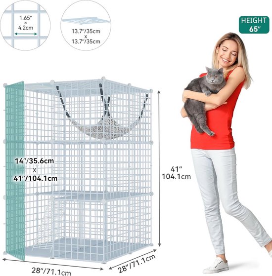 Kattenbench - Kattenren- Kattenkooi - Bench Kat - Katten Bench | bol