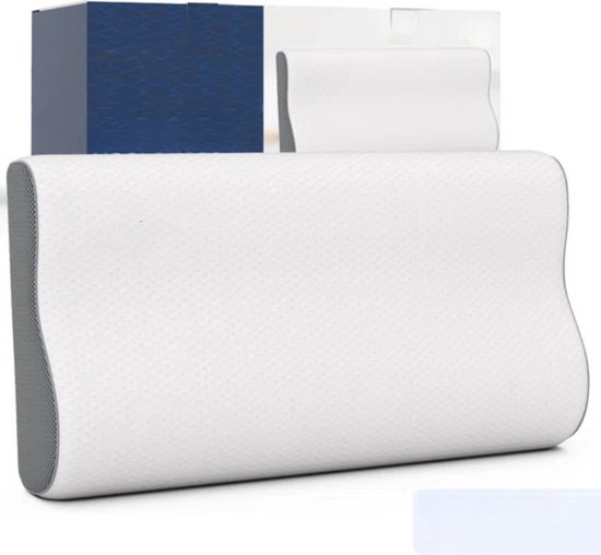 Hoofdkussen Nekklachten - Ergonomisch Kussen - Traagschuim Hoofdkussen - Guna Zacht... | bol