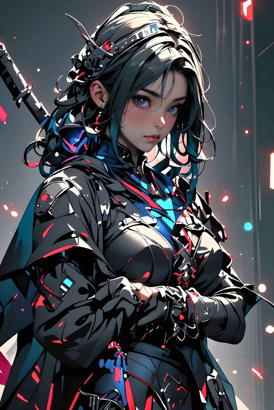 Anime Poster | Ninja Poster | Manga Poster | Strijder Poster | Coole ...