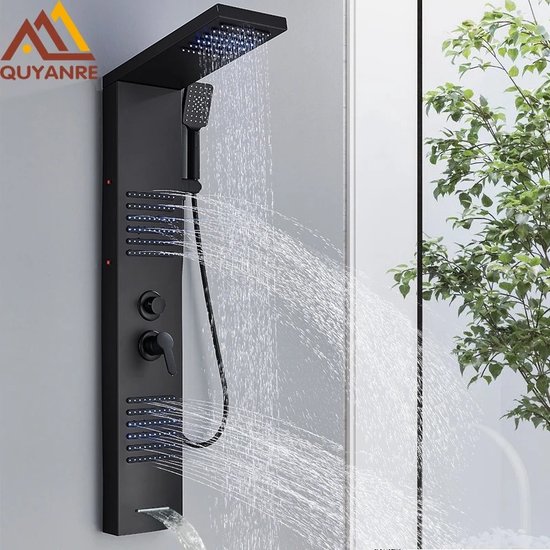Sattire - Led Licht Douche Panel Systeem - Doucheset - Compleet ...