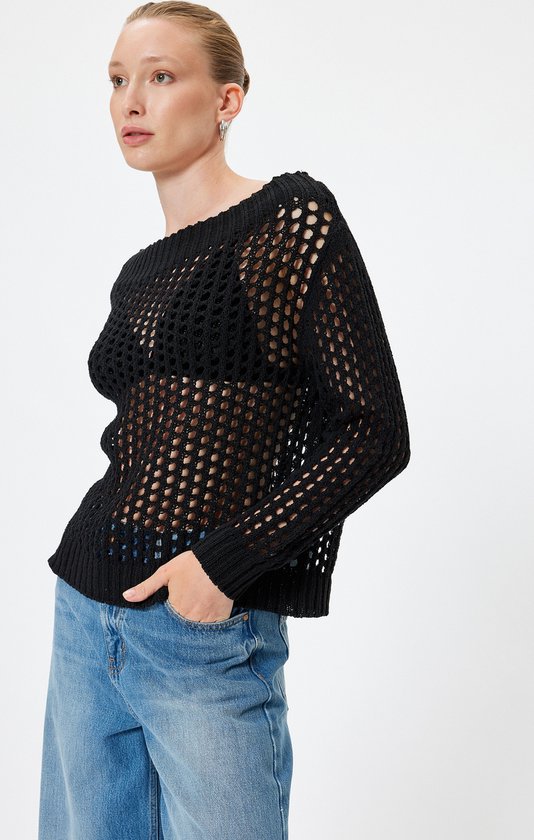 Bootkraag Mobiel Sweater | bol