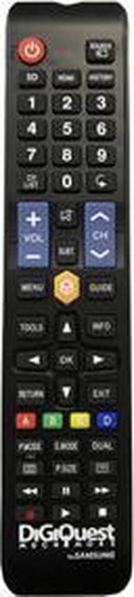Digiquest TLC101 afstandsbediening TV Drukknopen | bol