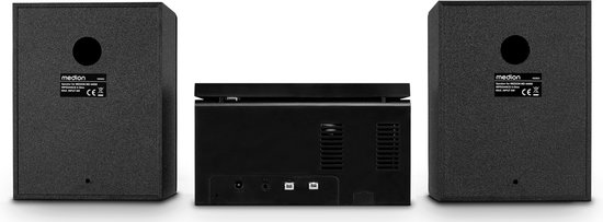 MEDION E64088 Micro Audio Systeem Compact Systeem (DAB+, CD speler. PLL ...