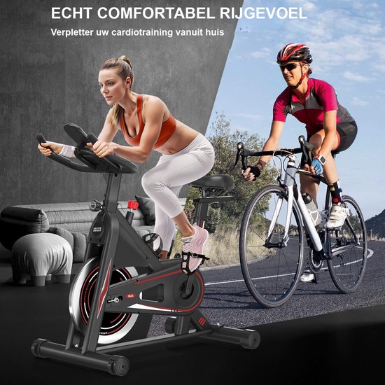 Magnetische Weerstand Fiets met LCD Monitor - Ergometer voor Cardio ...
