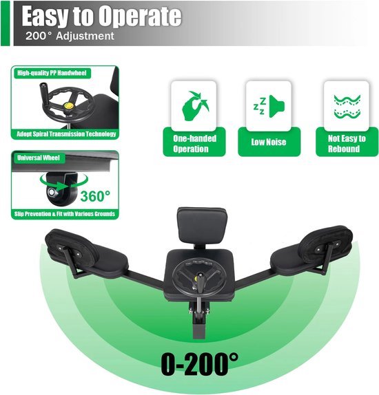 3-Bar Leg Stretcher - Flexibiliteit Stretching Machine voor Ballet ...