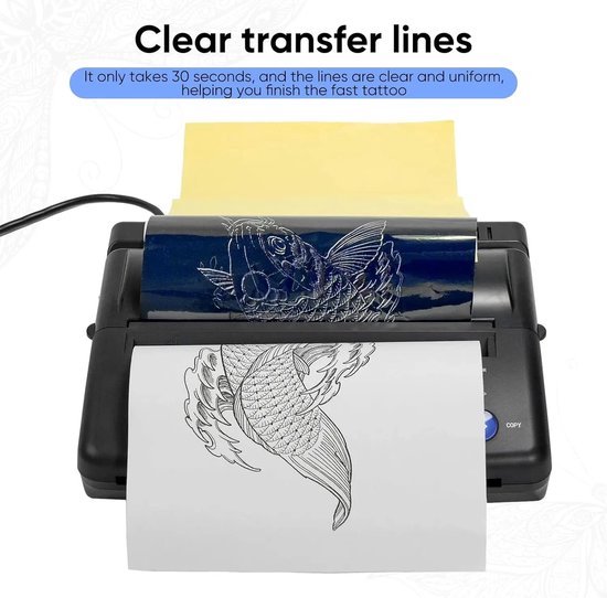 Tattoo Stencil Printer – Tattoo Printer – Thermische Printer ...