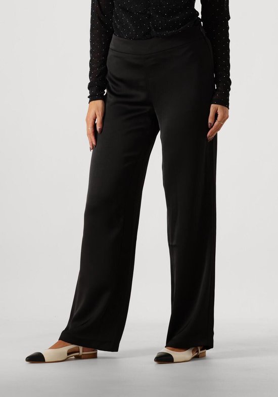 Neo Noir Debra Heavy Sateen Pants Broeken Dames - Zwart - Maat XS | bol
