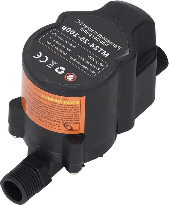 Draagbare Automatische Booster Waterpomp met Maximale Opvoerhoogte 82Ft ...