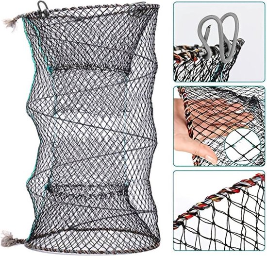 Kreeftenfuik - Opvouwbare Fuik - Rivierkreeft Valkooi - Vis Fuik ...