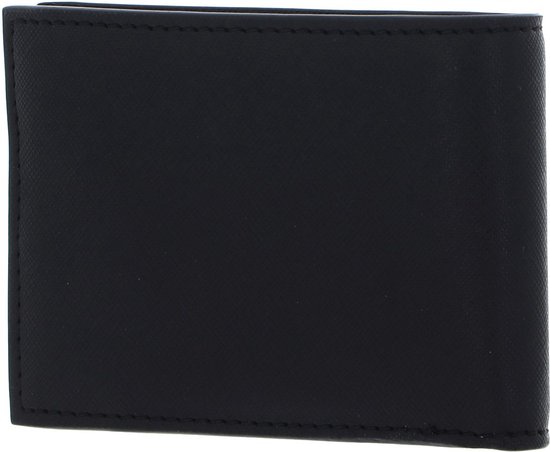 BOSS Leren Kaarthoes Zair 6 CC Card Case Black Zwart | bol