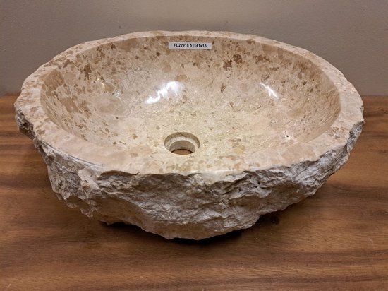Waskom Marmer - 51x41x15cm - FL22918 | bol
