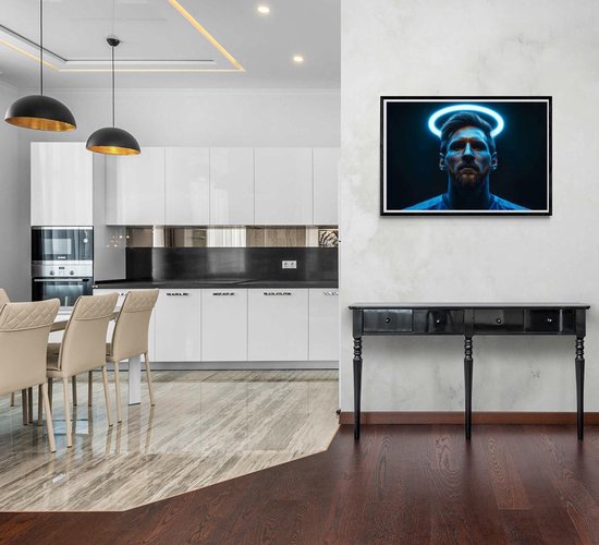 Lionel Messi Poster | Halo Poster | Voetbal Poster | Sport Poster ...