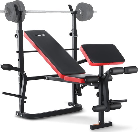 Fitness Bench - Gym Bench - Workout Bank - Verstelbaar | bol