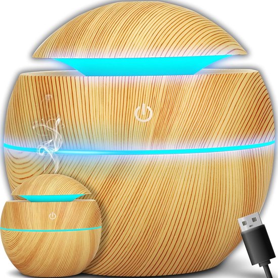 Ultrasonic Aroma Diffuser Colour LED Lighting USB 150 ml Humidifier ...