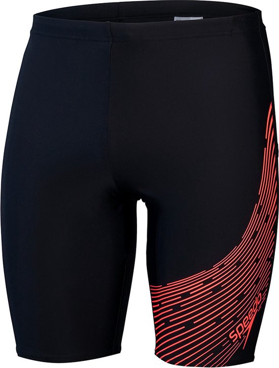 Speedo medley logo jammer zwart rood - L | bol
